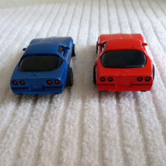 Tyco | Other | Lot Of 2 Pcs Vintage 98s Tyco Ho Slot Car Chevy Corvette ...